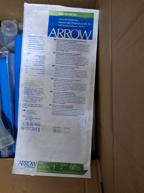 New Arrow Cs 01701 Arrow Set Cholangiography Percutaneous 5ca