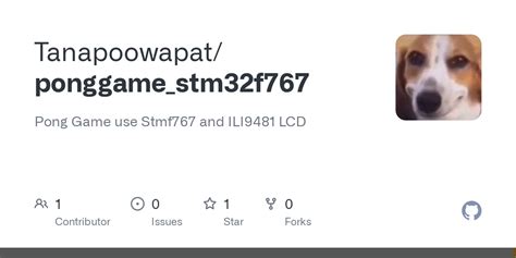 Github Tanapoowapatponggamestm32f767 Pong Game Use Stmf767 And