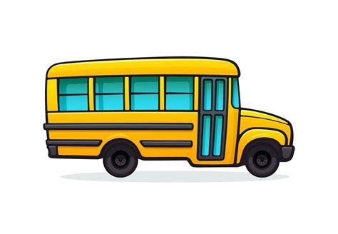 Cartoon School Bus Clipart School Bus Royalty Free Vector Image