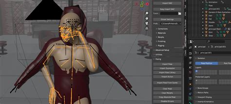 Daz Blender Problem Importing Pose With Differphorfic F95zone Adult Games Comics
