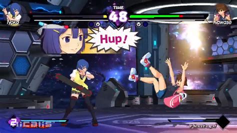 Umihara Kawases Noko Gets A Blade Strangers Trailer Siliconera