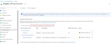 Set Up Oauth Authentication For Microsoft Office 365 Creatio Academy