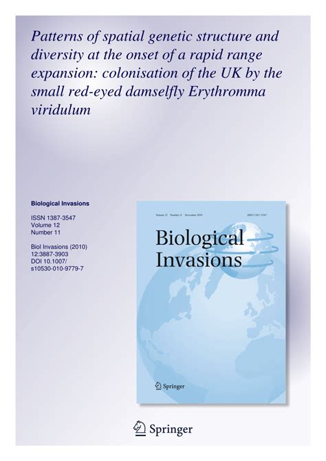 Pdf Patterns Of Spatial Genetic Structure And Diversity At The Onset
