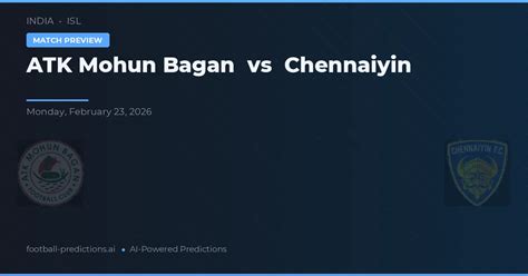 Atk Mohun Bagan Vs Chennaiyin Pronóstico Y Consejos De Apuestas 23