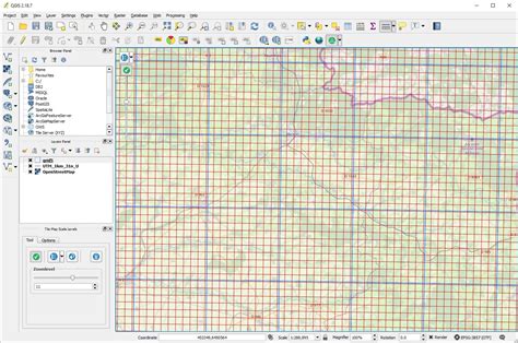Create An UTM MGRS Graticule Fishnet In Python Geographic Information Systems Stack Exchange