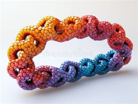 Long Interlinked Structures Inspired By Synthetic Polymers Showcasing Intricate Molecular