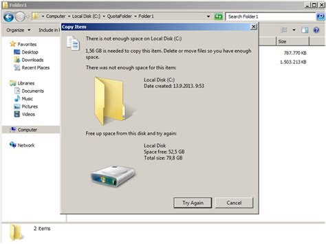 how to define file system quotas on windows server 2008 it blog