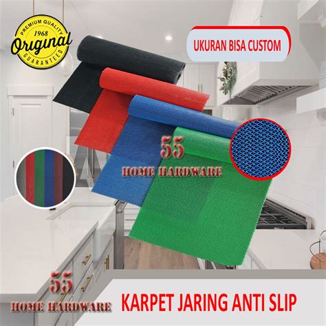 Jual Karpet Karet Keset Kamar Mandi Anti Slip Pvc Jaring Cm X Cm Tebal Milimeter
