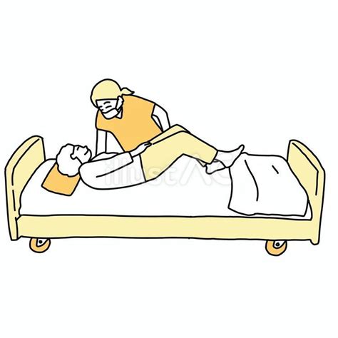 Free Vectors Caregiver Assisting Elderly Woman In Bed