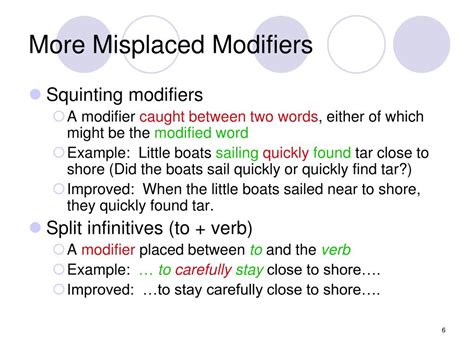 PPT Dangling And Misplaced Modifiers PowerPoint Presentation Free Download ID