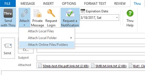 Securely Send Large Files Via Email Thru Inc
