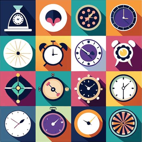 Clock Layout Vectors And Illustrations For Free Download