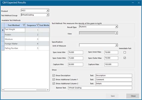Defining Expected Results