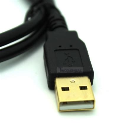 Gold Plated Ft Usb A To B Cable Arduino Usb Cable A Male To B Male Awg