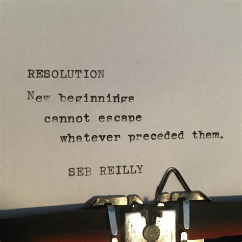 Resolution Micropoems Seb Reilly
