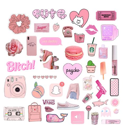 Наклейки эстетика фото и картинки Abrakadabra Fun