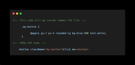 Vaibhav Matere On Linkedin Tailwind Css Tip 💡 Apply Directive In Tailwind Css 🔹if Your Tailwind