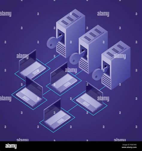 Data Network Concept Stock Vector Image Art Alamy