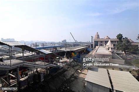 View Of Newly Built Ayodhya Railway Station On December 27 2023 In