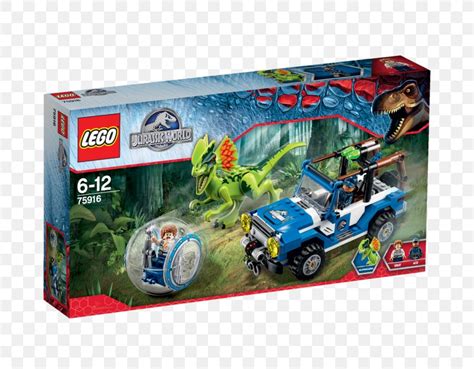 Lego Jurassic World Dilophosaurus Acu Trooper Png