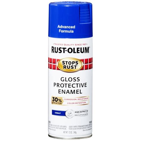 Rust Oleum Cobalt Gloss 12 Oz 338935 Zoro
