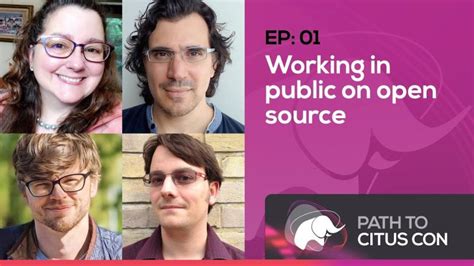 Claire Giordano On Linkedin Working In Public On Open Source Path To Citus Con Episode 01