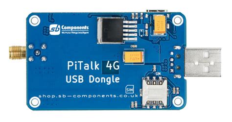 PiTalk G IoT Dongle USB Wireless Communications Module SB Components SKU Botland