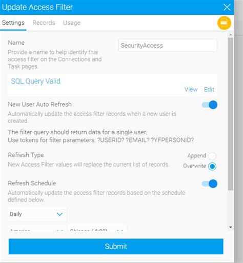 Database Host Parameter Community