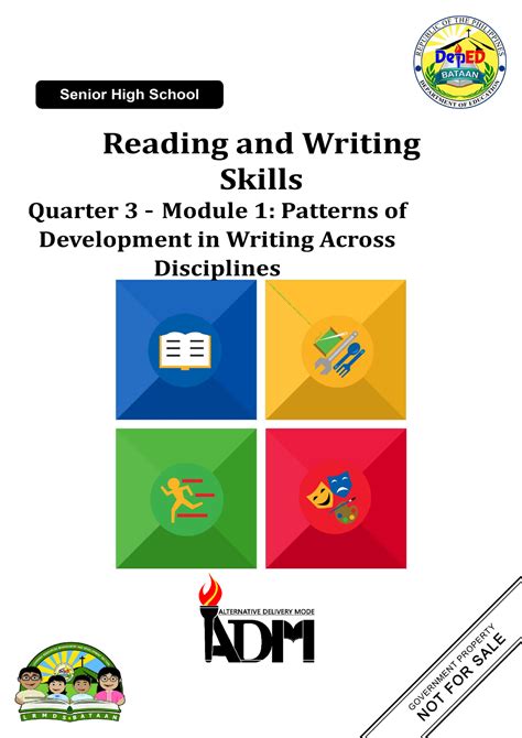 Reading And Writing Skills Q1 Module 1 Reading And Writing Skills Quarter 3 Module 1