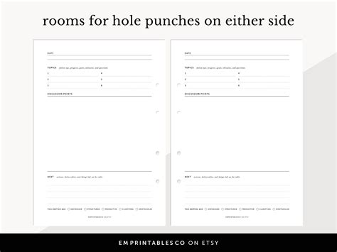 Meeting Agenda Template Meeting Notes Project Notes Meeting Minutes