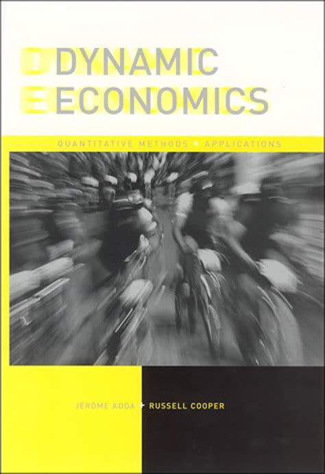Buy Dynamic Economics Quantitative Methods And Applications Book Online At Low Prices In India