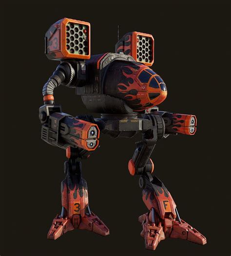 Artstation Battletech Timberwolf Mech Mecha Mobile Suit