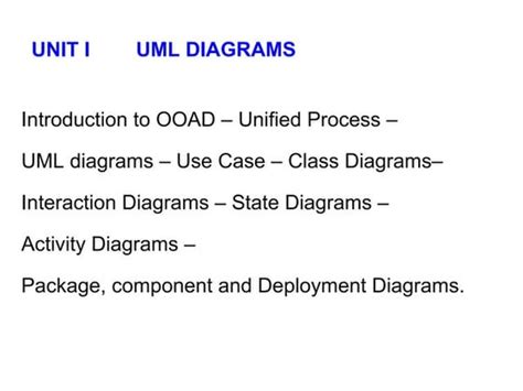 Introduction To Uml Ppt