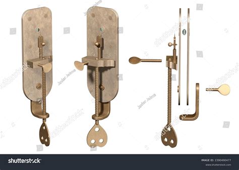 3d Illustration Leeuwenhoek Microscope 1660 2 Stock Illustration 2390490477 Shutterstock