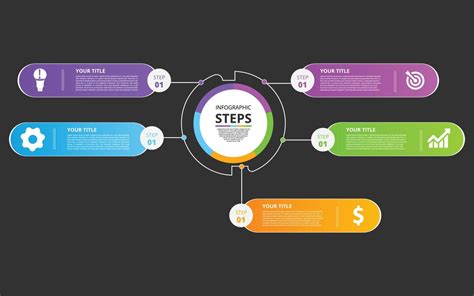 Basic Circle Infographic Template 11513261 Vector Art At Vecteezy