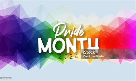 해피 프라이드 달 Lgbtq 일러스트 흰색 배경에 무지개 깃발 색상 기하학적 패턴 6월 사랑은 사랑이다 인권 또는 다양성 개념 엽서 배너 인사말 카드 전단지 초대장 브로셔