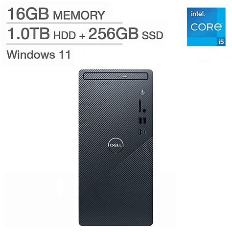 Dell Inspiron Desktop 13th Gen Intel Core I5 13400 10 Core Processor RAM Memory 16GB