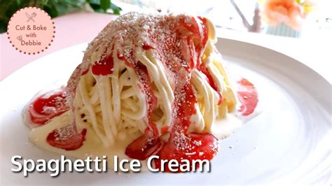 Famous German Spaghetti Ice Cream Spaghetti Eis Never Eat Before
