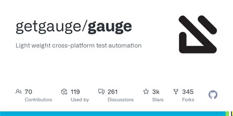 Github Getgaugegauge Light Weight Cross Platform Test Automation