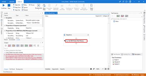 Cannot Use Mail Activities To Get IBM Notes Mail Messages Studio UiPath Community Forum