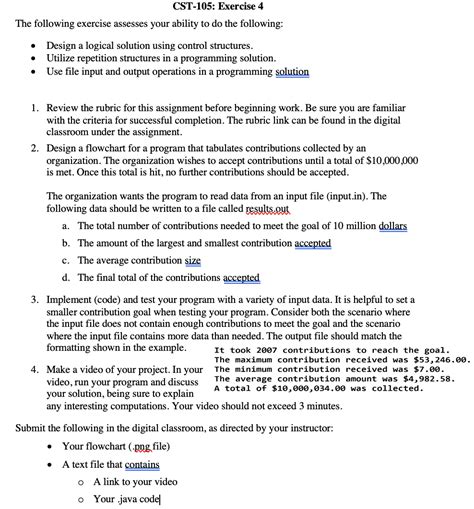 solved exercise 4 the following exercise assesses your