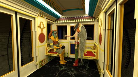 Disassembly In A Train Minecraft Gag