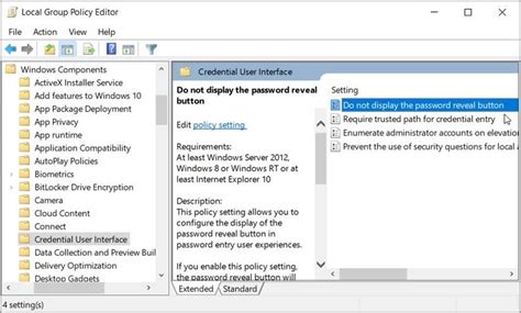How To Disable The Windows Password Reveal Button And How To Make Your Passwords More Secure