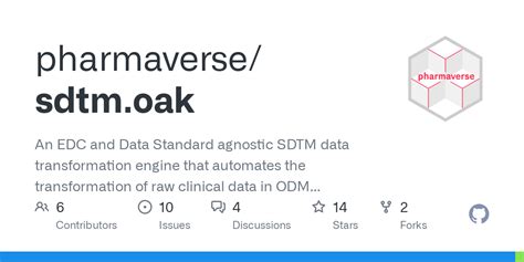 Github Pharmaversesdtmoak An Edc And Data Standard Agnostic Sdtm