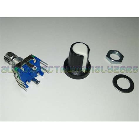 247geek Rotary Encoder 5 Pin With Knob Top Clickable Switch
