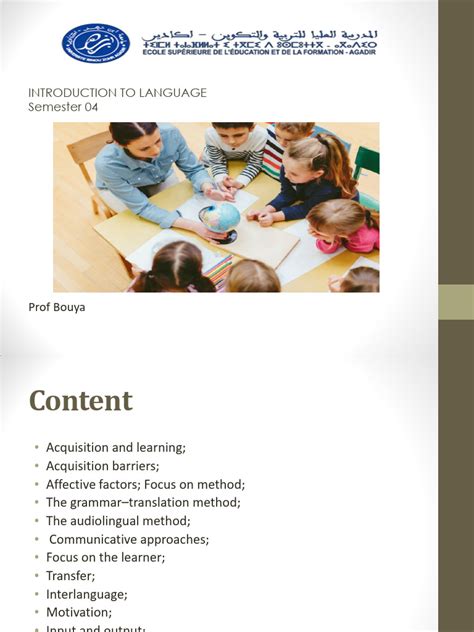 Second Language Acquisition2 Pdf Second Language Acquisition