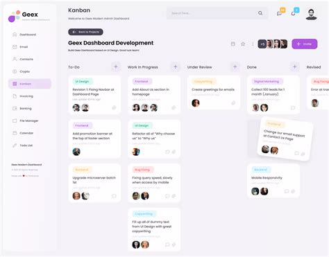 Geex Admin Dashboard Html Template