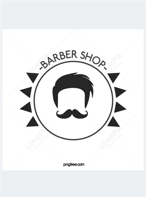 복고풍 미국 이발소 로고 이미지 사진 464372754 무료 다운로드