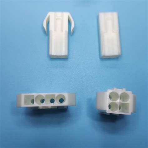 El胶壳间距4 5mm空中对接连接器壳2p3p4p6p9p12p插头插壳公母端子 虎窝淘