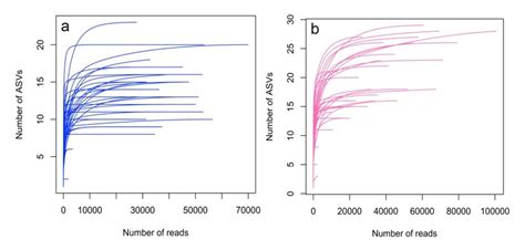 Rarefaction Curves Rarefaction Curves Presenting The Relationship Download Scientific Diagram